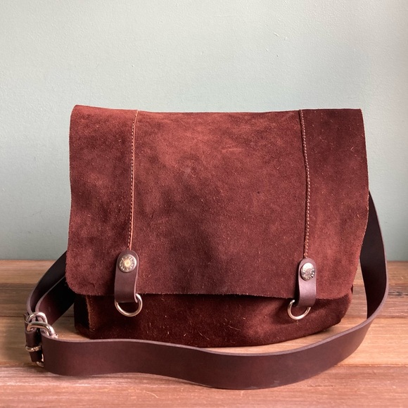 Prune | Bags | Prune Handcrafted Suede Leather Messenger Bag | Poshmark